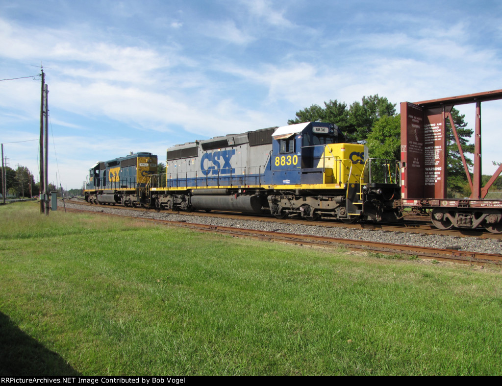 CSX 8830 and 8817